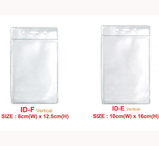Transparent ID Card Holder (ID-E) – Premium Gift Supplier