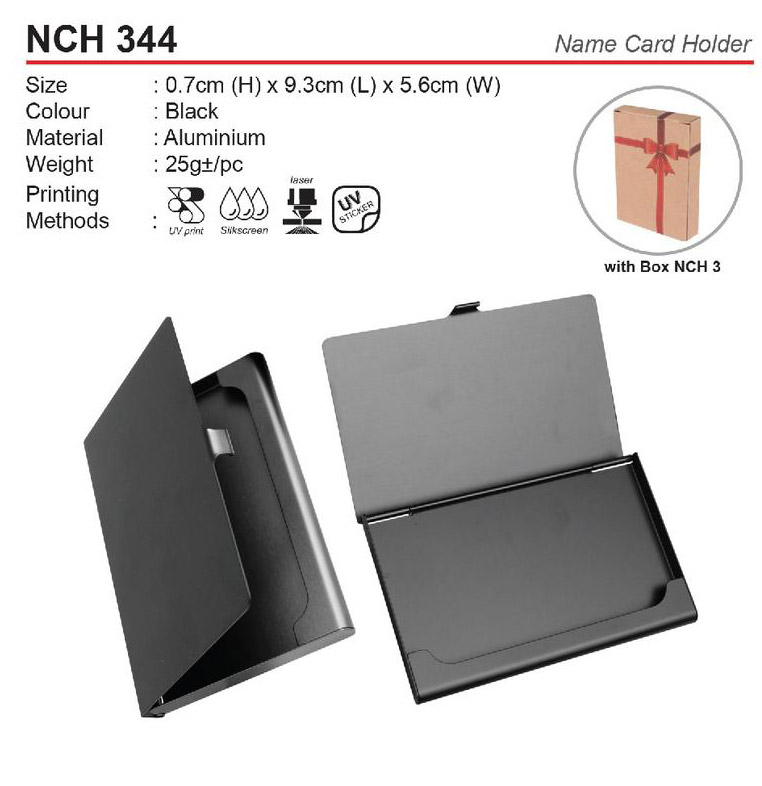 Aluminium Name Card Holder(NCH344) – Premium Gift Supplier